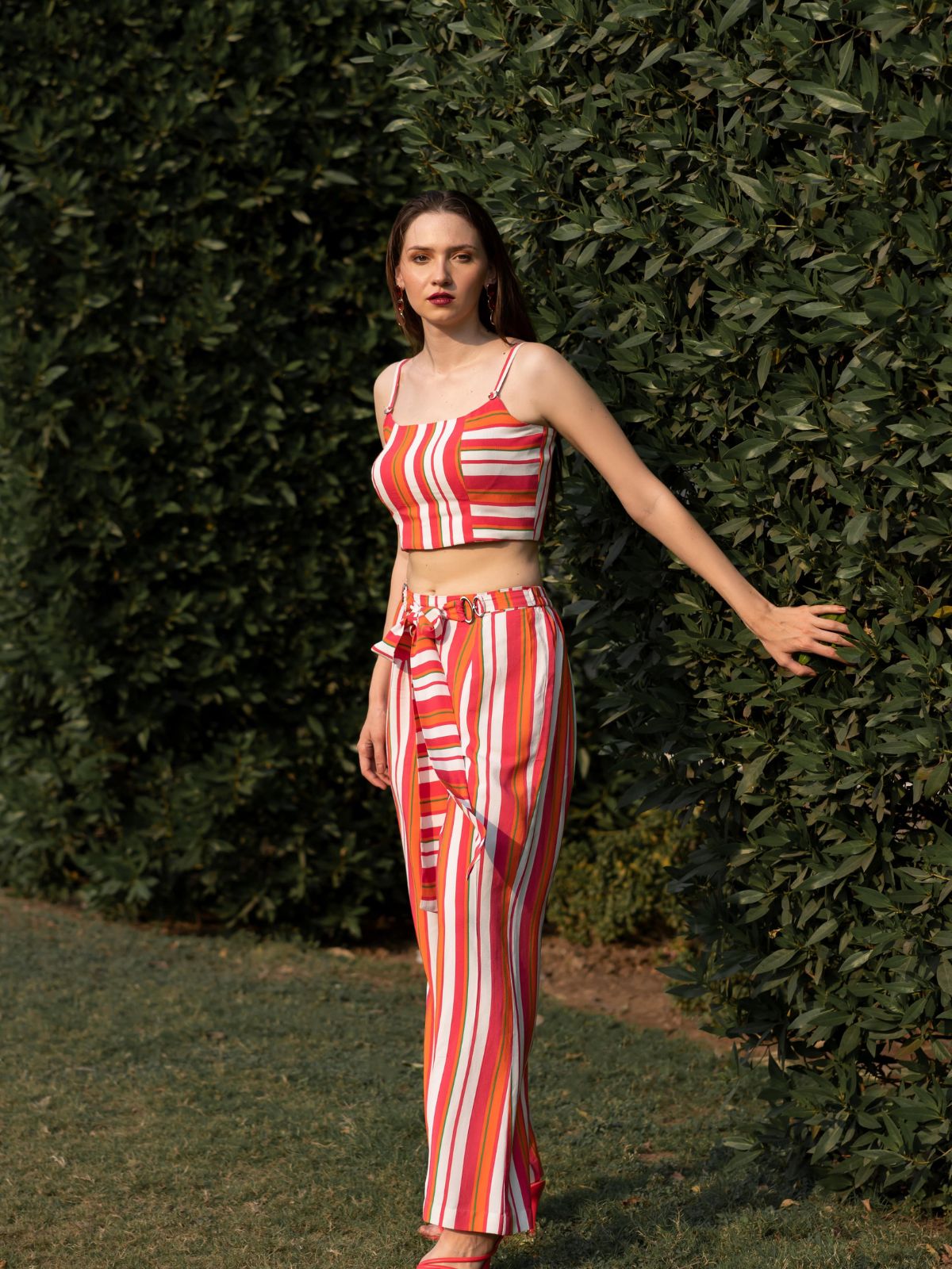 Caral Stripe Co-Ord Set – Zen's Couture